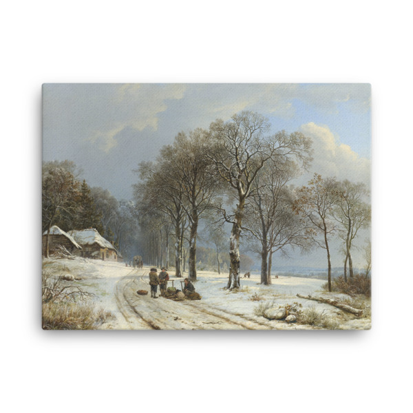 Winter Landscape canvas - Dutch Artz